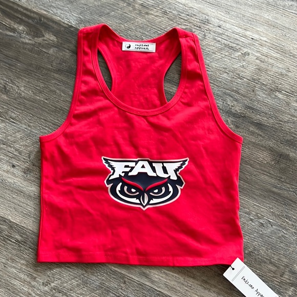 ENDZONE APPAREL | Tops | Fau Cropped Tank | Poshmark